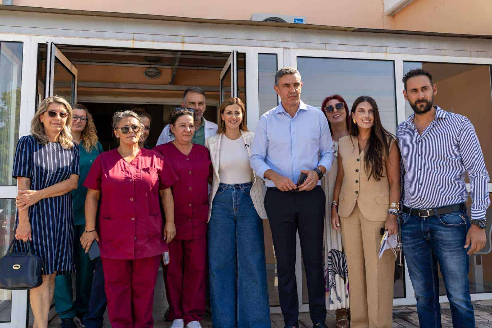 Αγαπηδάκη στη Δράμα: Εγκαίνια του Κέντρου Υγείας Παρανεστίου και ...